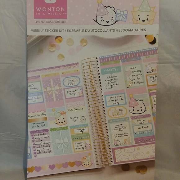 Wonton In A Million | Accessories | Wonton In A Million 6 Stickers Book ...